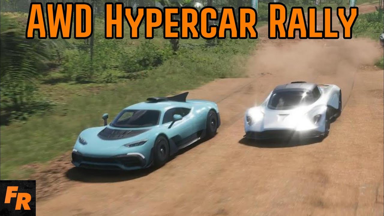 Forza Horizon 5 - AWD Hypercar Rally - YouTube