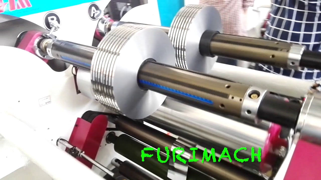 Aluminum Foil Slitting Machine (Center Drum Slitter) - YouTube
