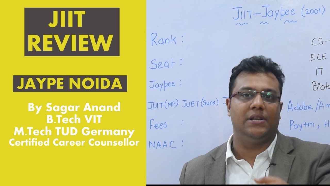 JIIT/Jaypee Noida Review/Placement/Cutoff/Career Counselling in Lucknow ...