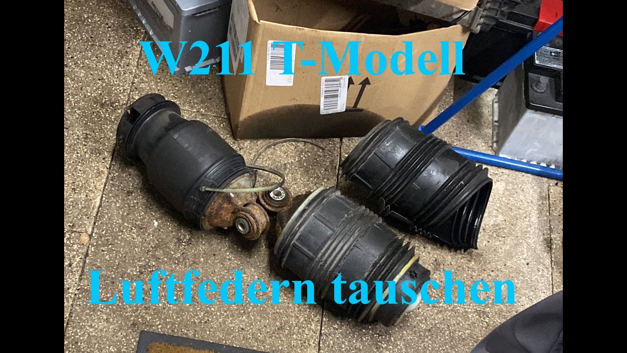 W211 Luftfederung Reparieren