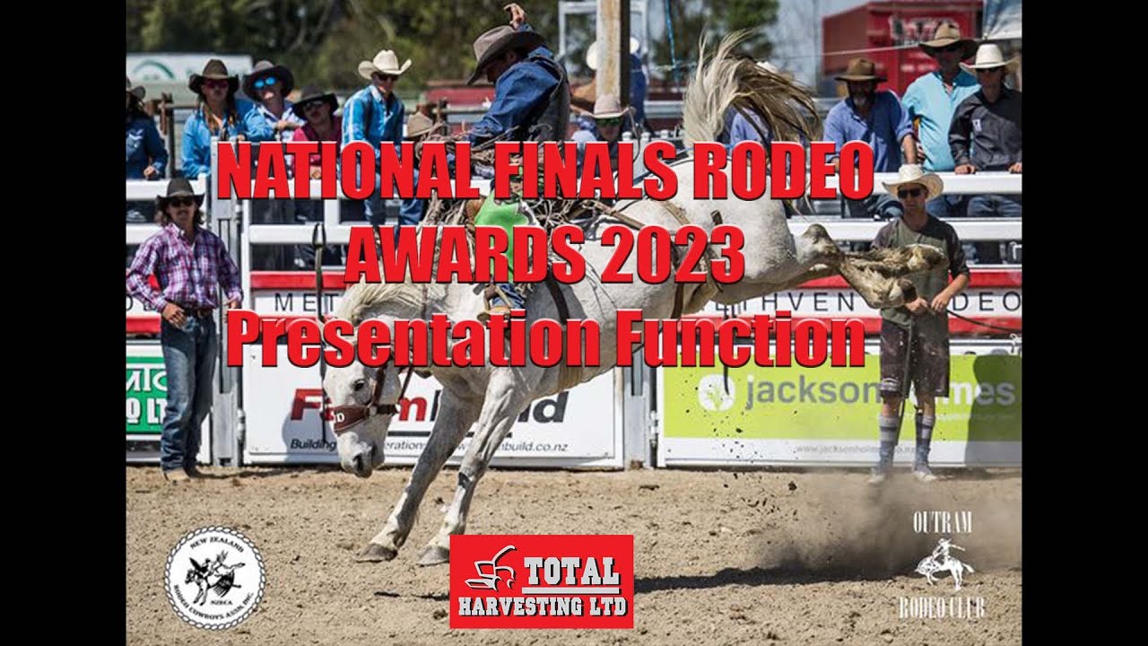 National Finals Rodeo Awards 2023 - Presentation Function - YouTube