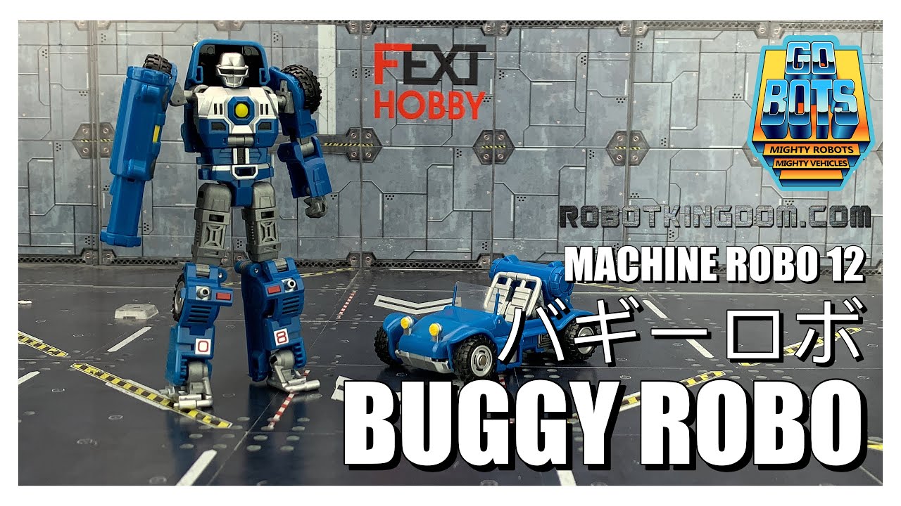 Action Toys Machine Robo 12 BUGGY ROBO Gobots BUGGYMAN Review - YouTube