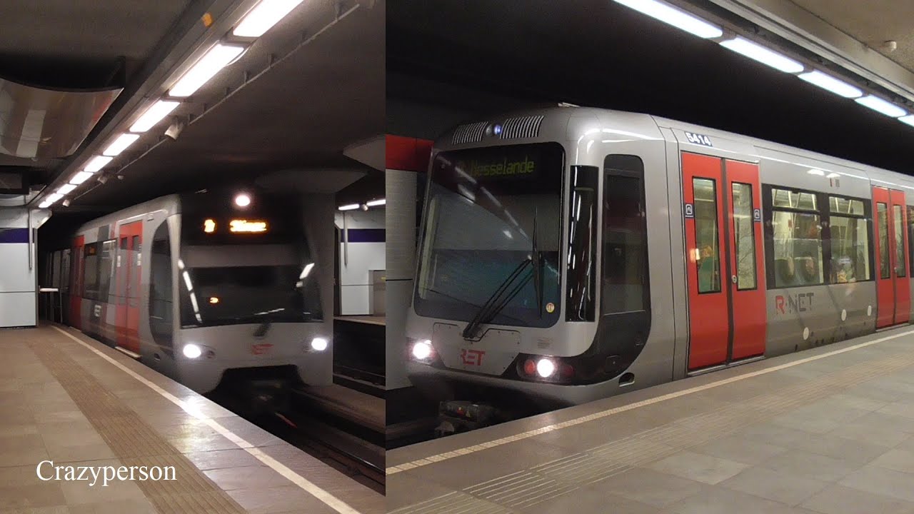 RET Rotterdam Metro Underground - Ondergronds in 2019 #1 (1/2) - YouTube