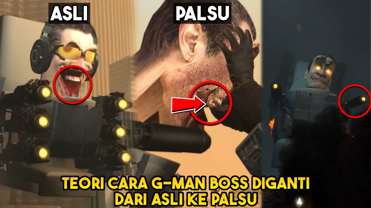 TEORI CARA G-MAN BOSS DIGANTI DARI ASLI KE YANG PALSU - Bahas Tuntas ...