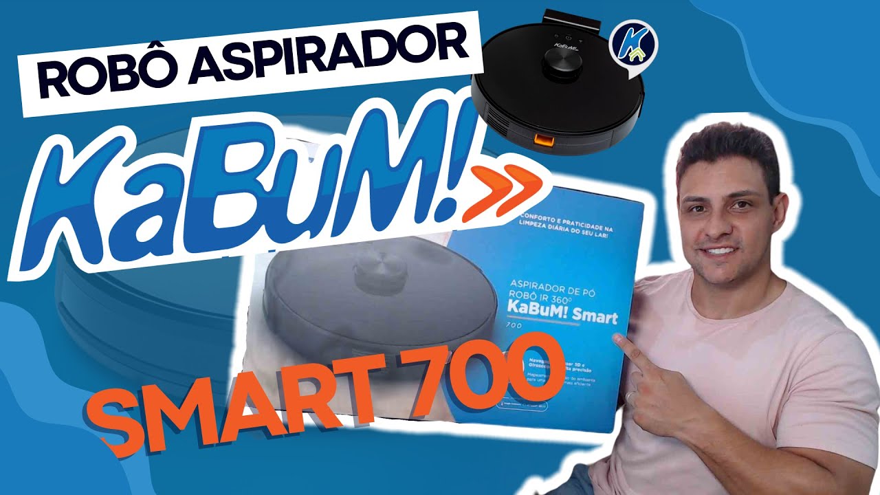ROBÔ aspirador KABUM SMART 700 veja antes de COMPRAR! - YouTube