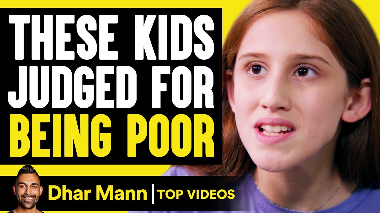 These Kids Judged for Being Poor | Dhar Mann - YouTube