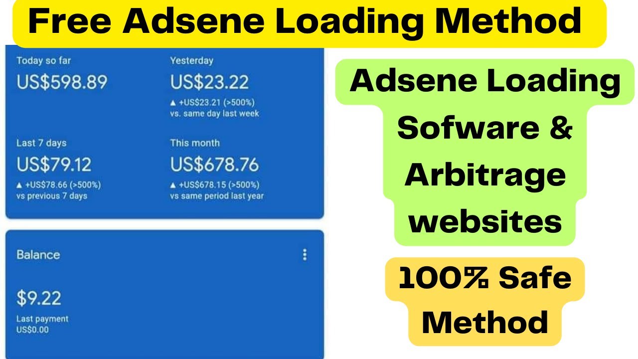 Google Adsene Loading |Try This method Earn daily 100$ | How to Do ...