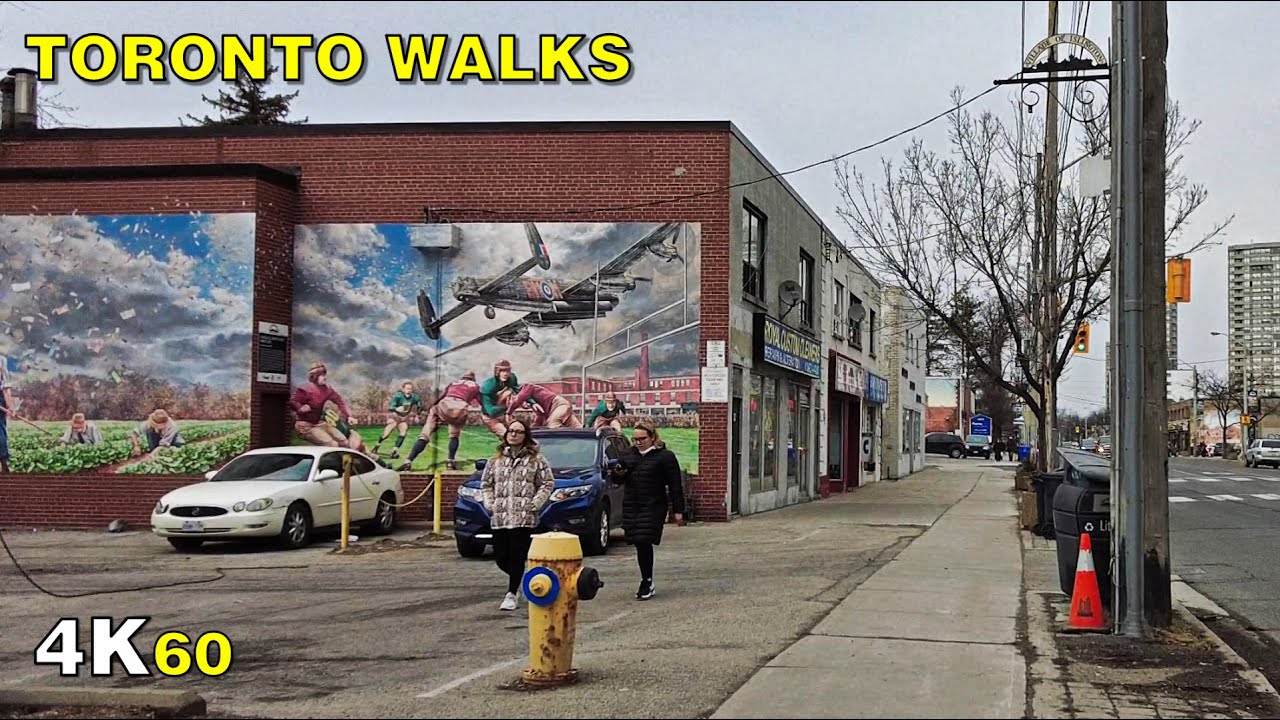 Toronto Islington Village in Etobicoke Walk (March 10, 2021) - YouTube