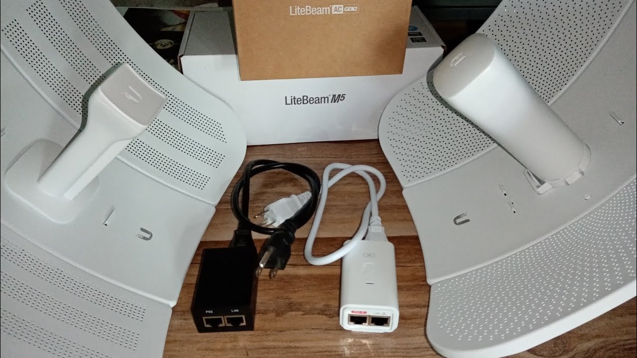 lite beam ac gen2 VS lite beam m5 Parte I - YouTube