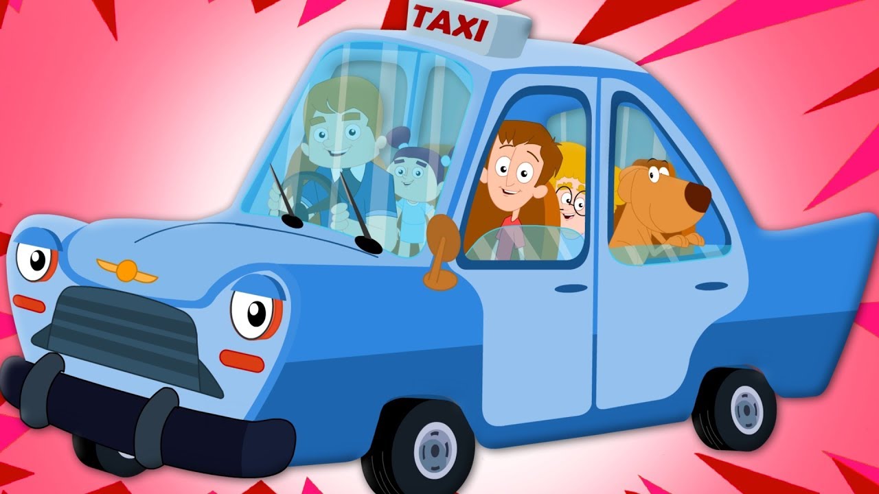 Wheels On The Taxi | Nursery Rhymes | Songs For Kids | Baby Songs ...