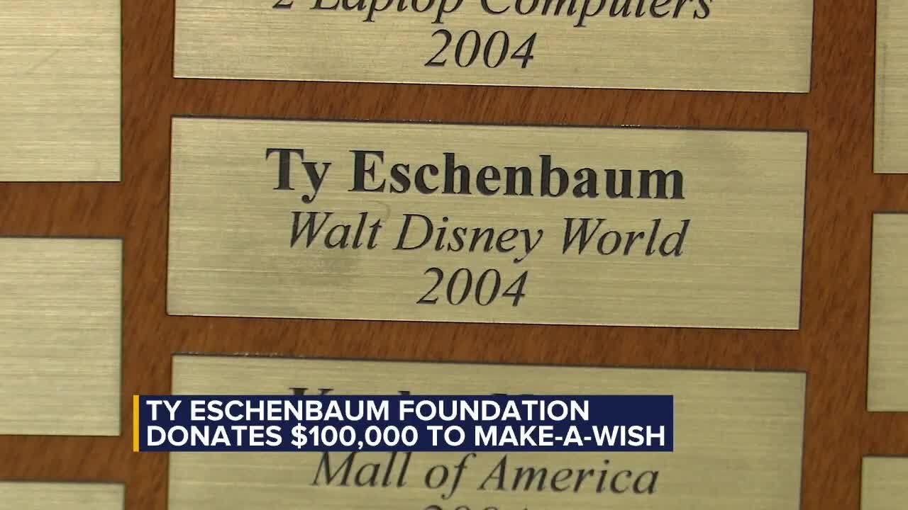 Local Make-A-Wish chapter receives surprise $100,000 gift - YouTube