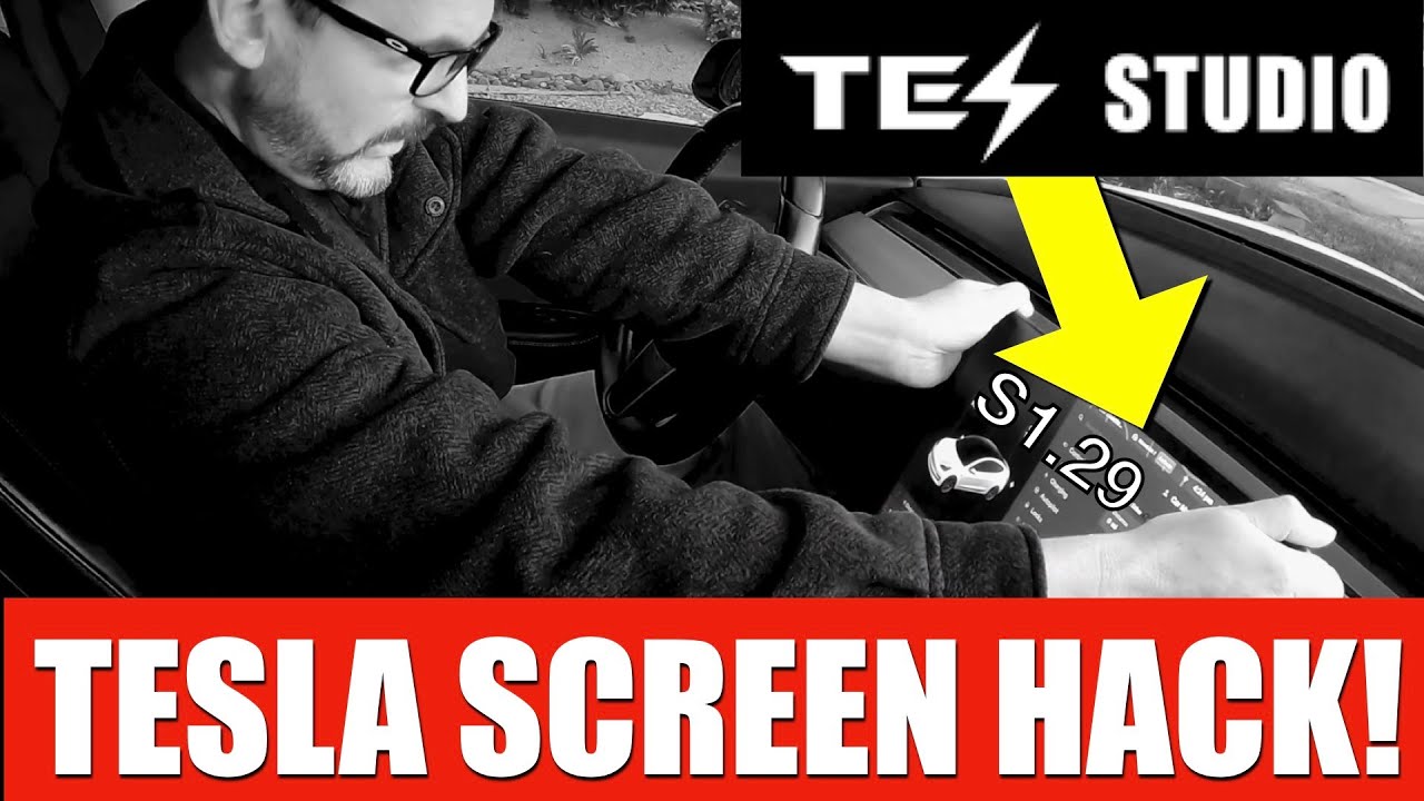 S1.29 | Tesla Hack: Adjustable Screen! Tesstudio Screen Swivel Mount ...