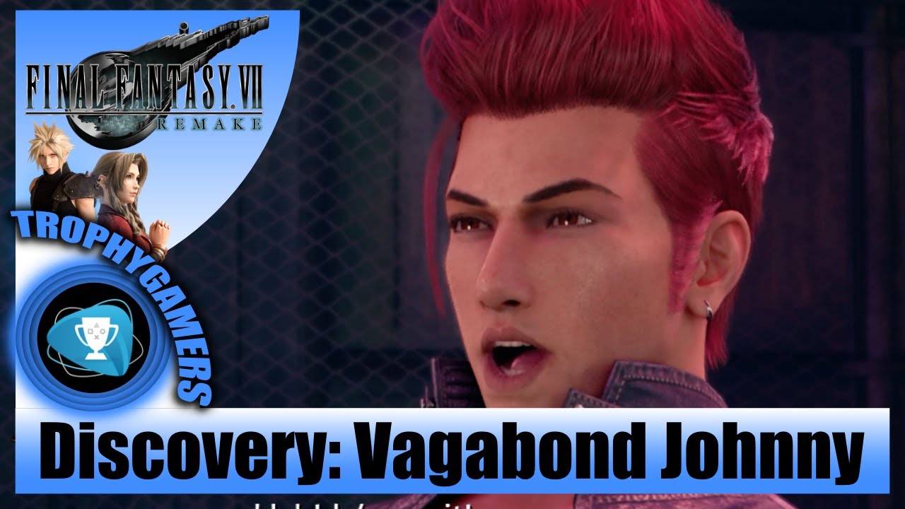 Final Fantasy 7 Remake - Vagabond Johnny Discovery in the Wall Market ...