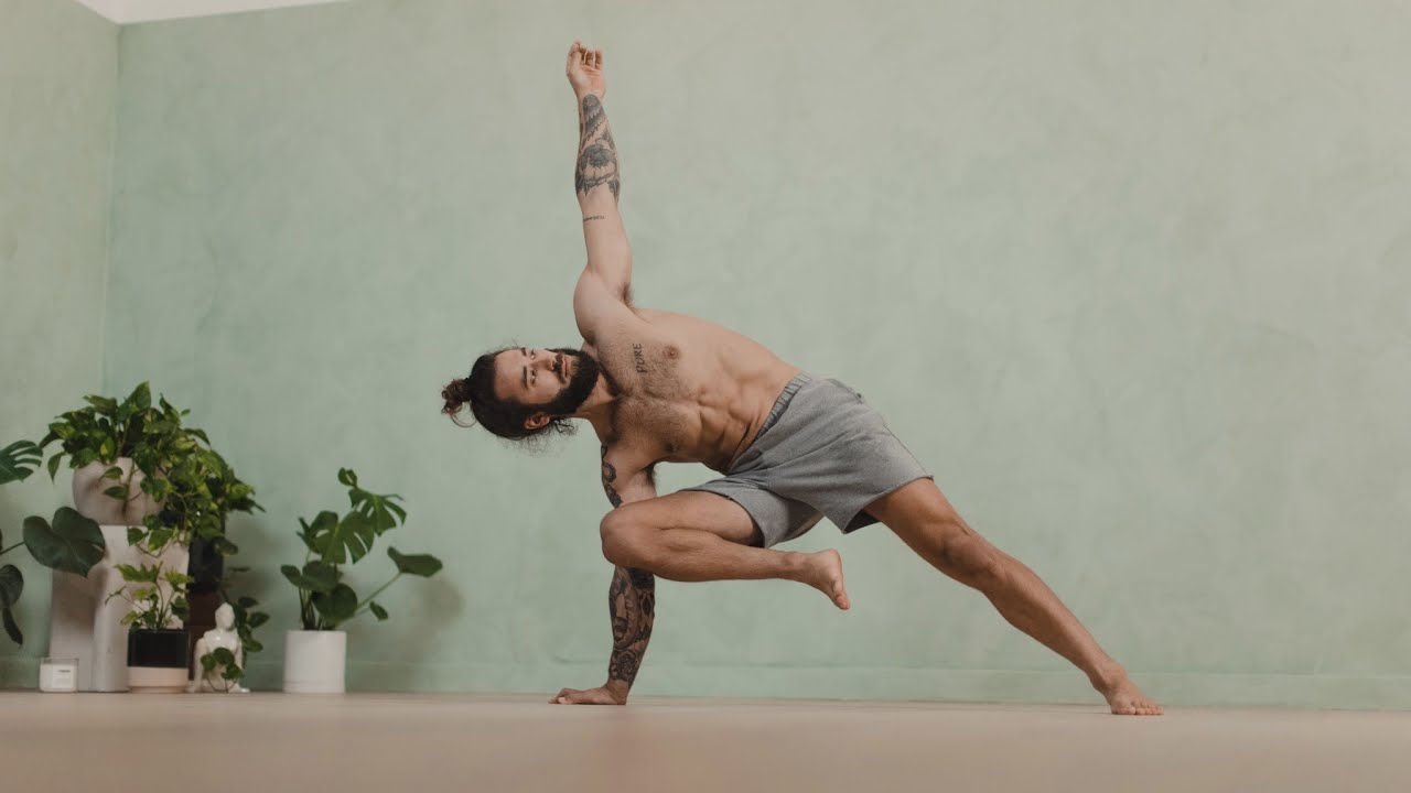 Quick Power Yoga Practice | Yoga with Patrick Beach - YouTube