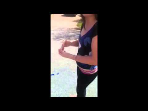 Balloon pop dare - YouTube