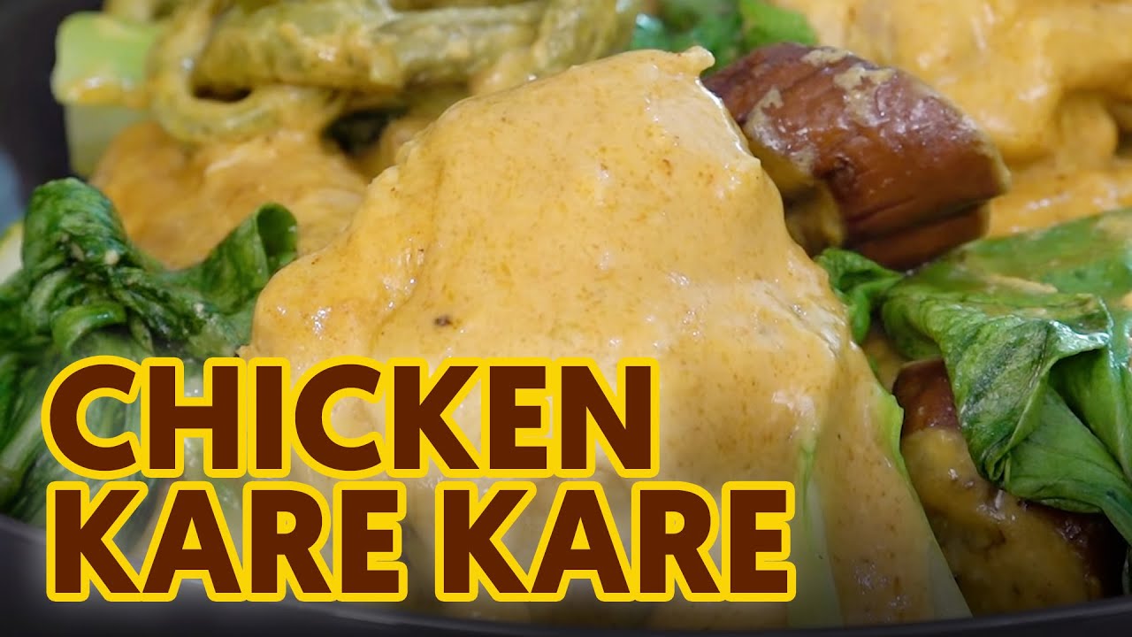 Kare-Kare Recipe | Chicken with Coconut Milk - YouTube
