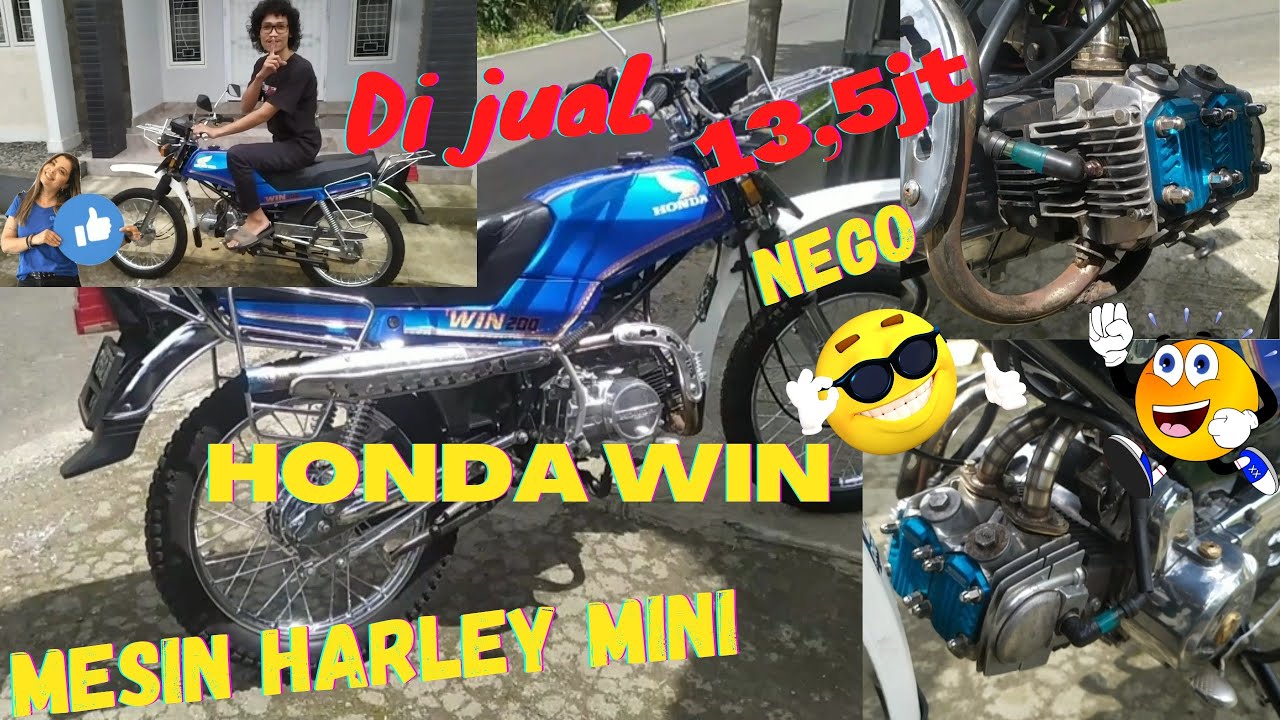 DI JUAL HONDA WIN 200CC || 13JT500 NEGO SAMPAI JADI - YouTube