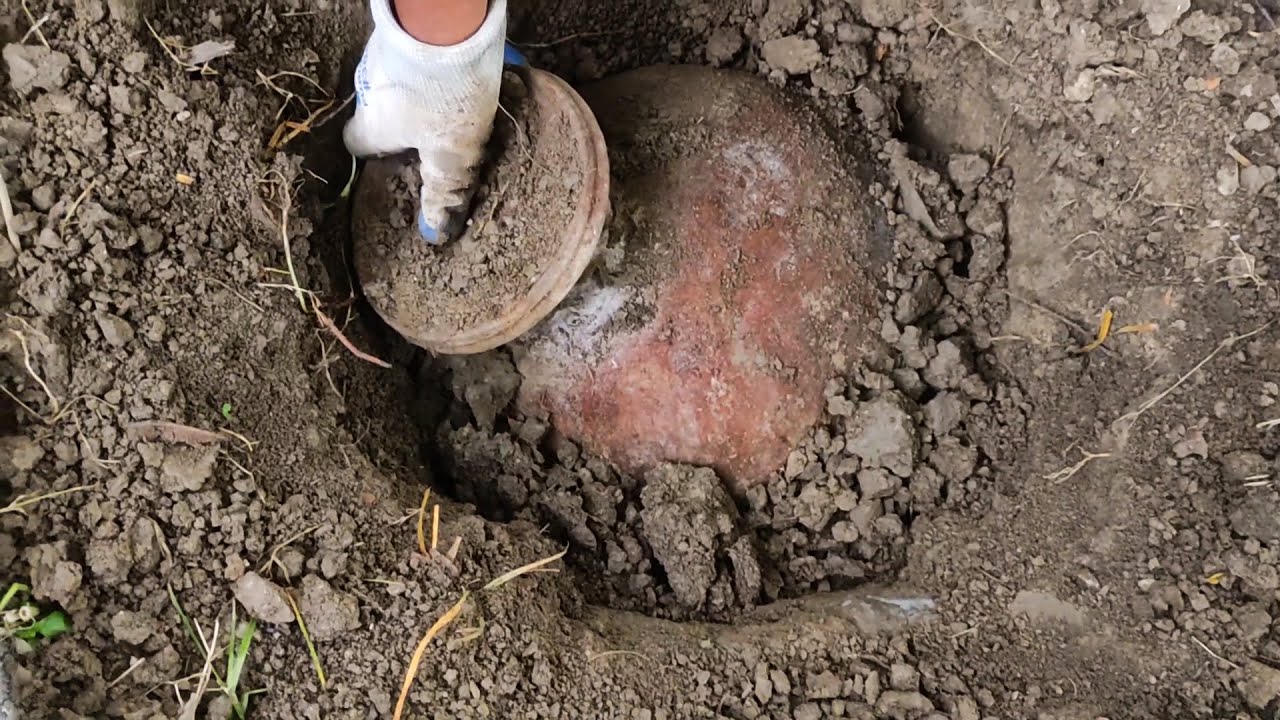 Hidden Pitcher Found Full of Gold Coins! - YouTube