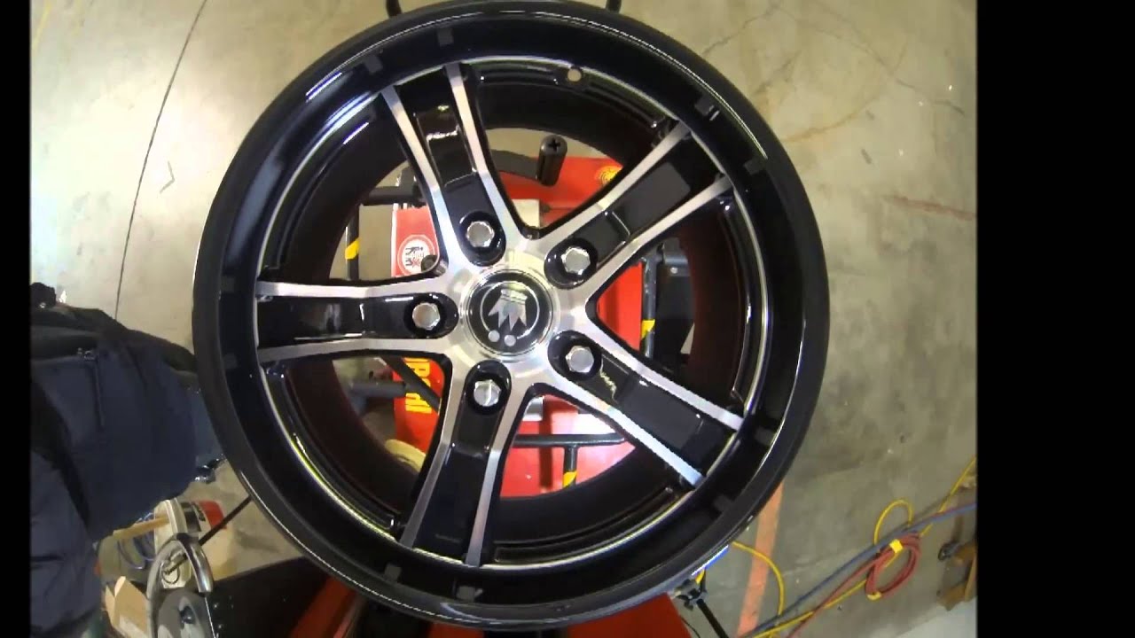 Konig Wheels Airstrike Black Machined - YouTube
