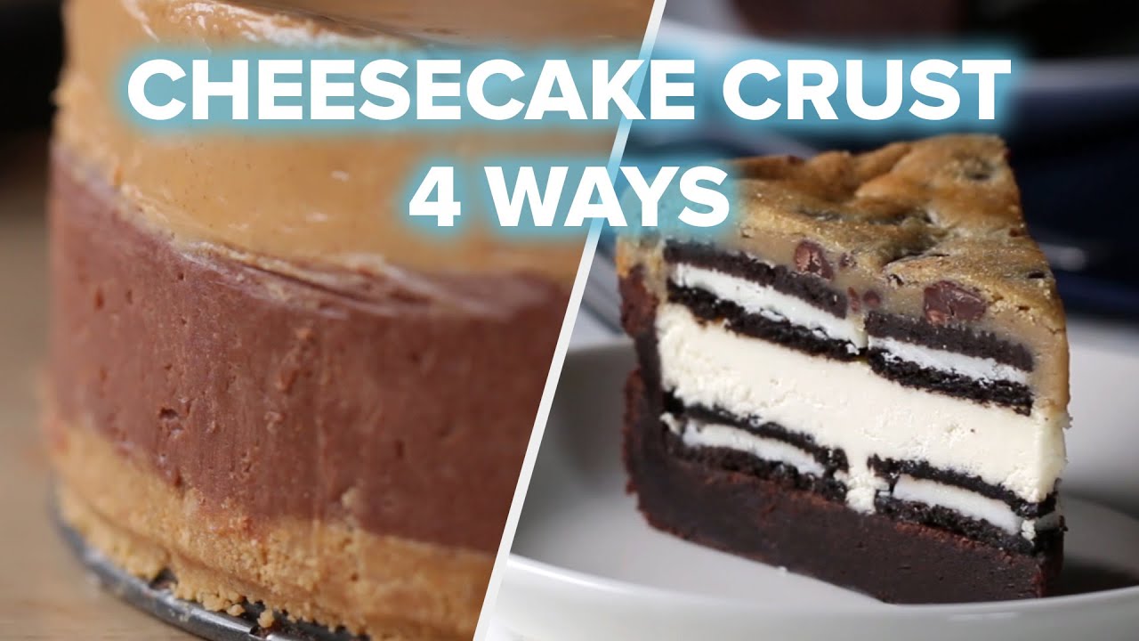 Cheesecake Crust 4 Ways • Tasty - YouTube
