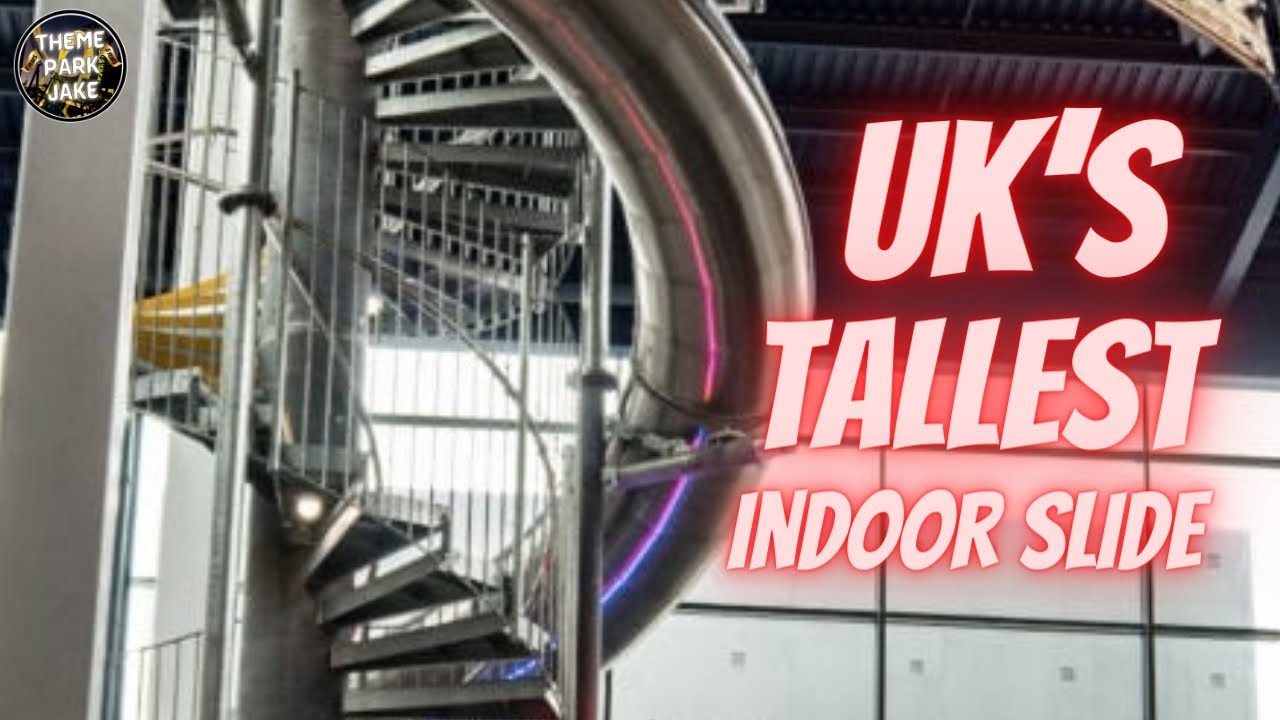 UK’S TALLEST INDOOR SLIDE! | The Big Slide, Glasgow - YouTube