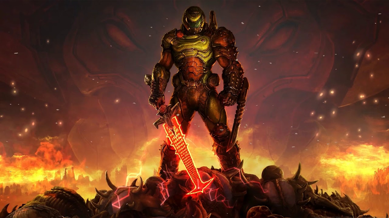 DOOM ETERNAL animated wallpaper (The Only Thing They Fear Is You ...