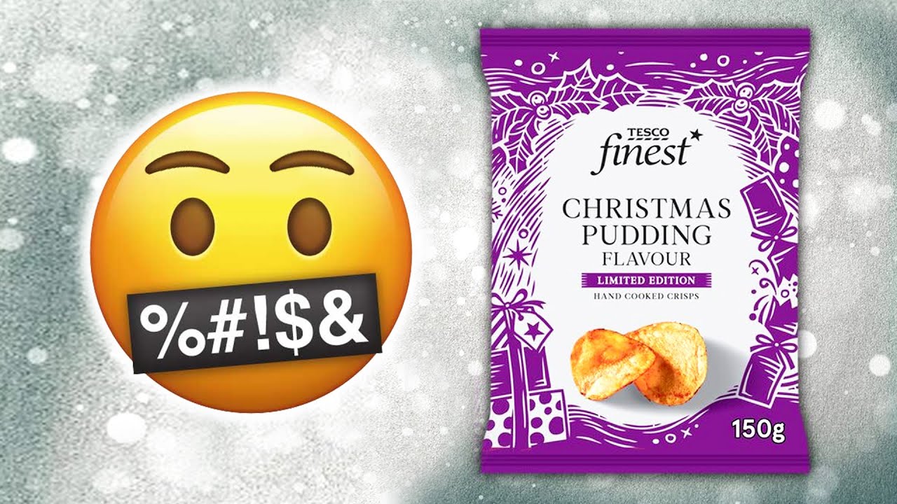 Christmas Pudding Crisps Review | Tesco LOST THE PLOT - YouTube