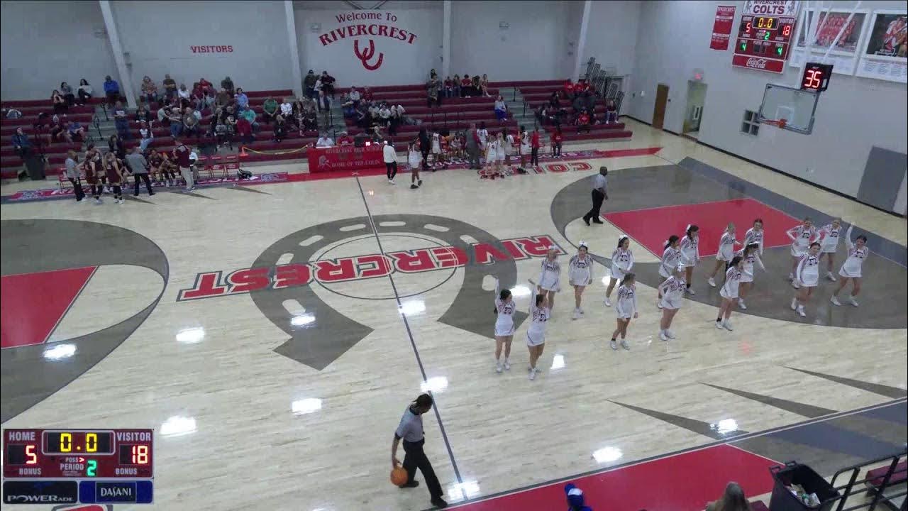 Rivercrest vs Riverside High School Girls' Varsity Basketball - YouTube