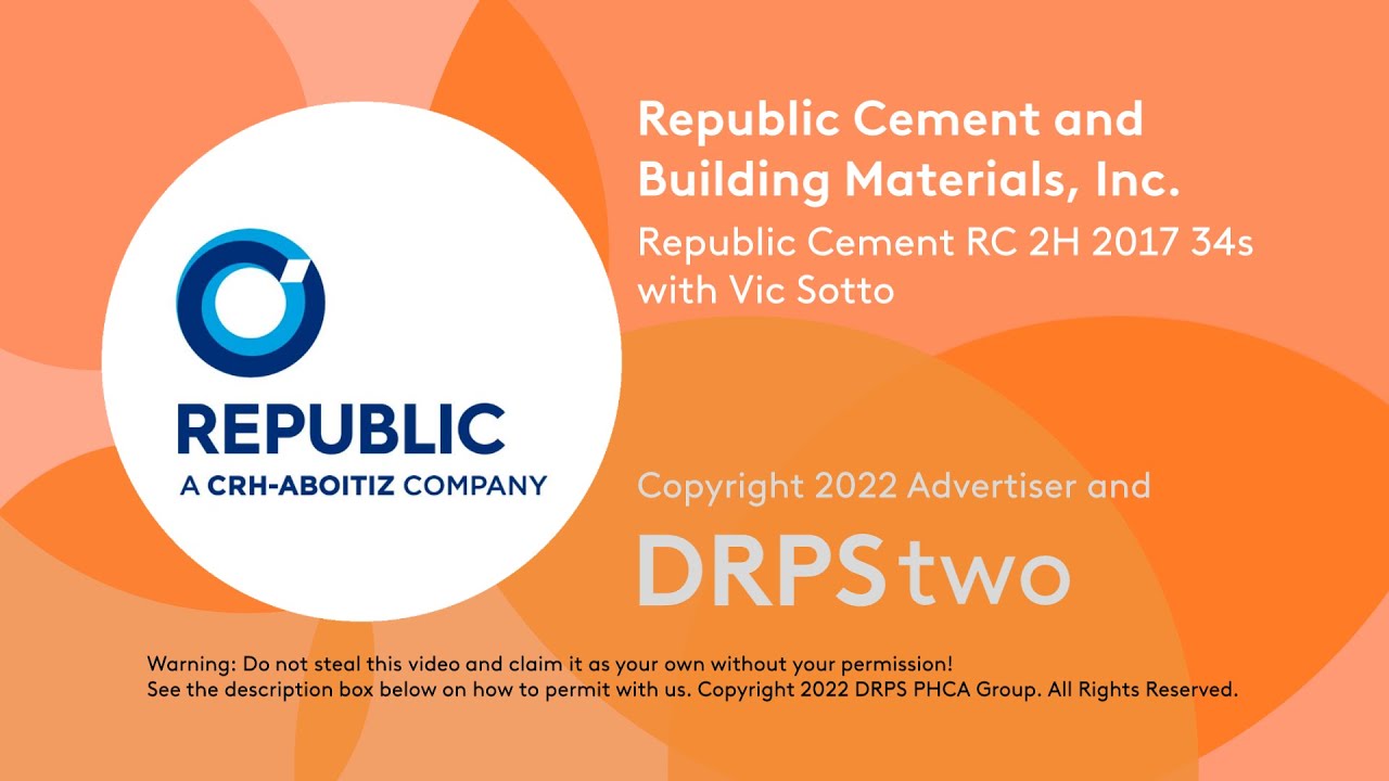 Republic Cement Radio Commercial 2H 2017 34s with Vic Sotto - YouTube