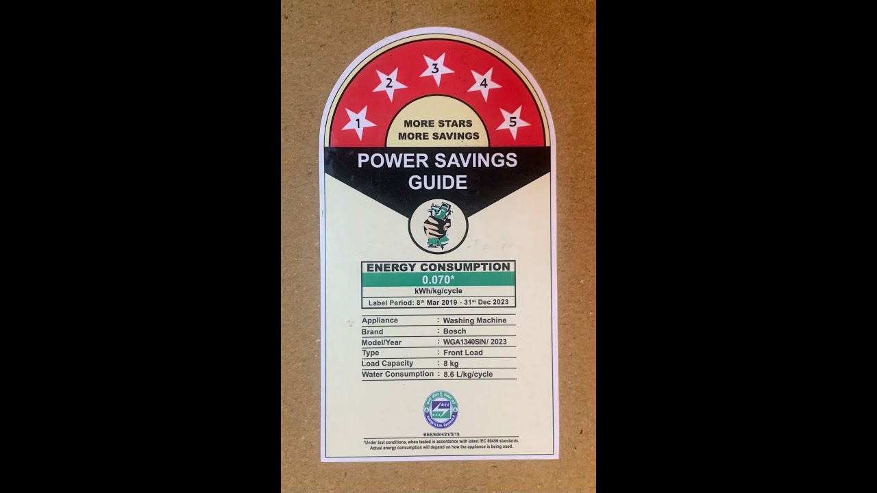 BOSCH WGA1340SIN/ 2023 WASHING MACHINE UNBOXING 📦 #shorts - YouTube