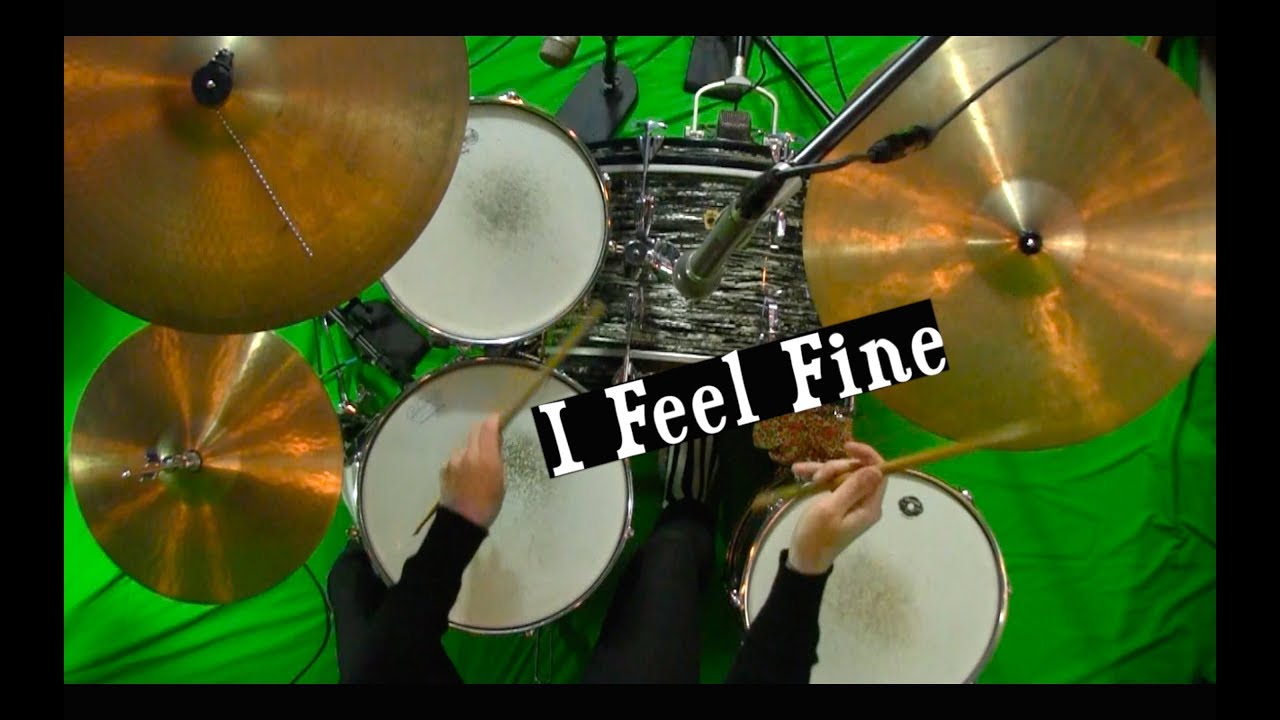 I Feel Fine - Drum Cover - Isolated - YouTube