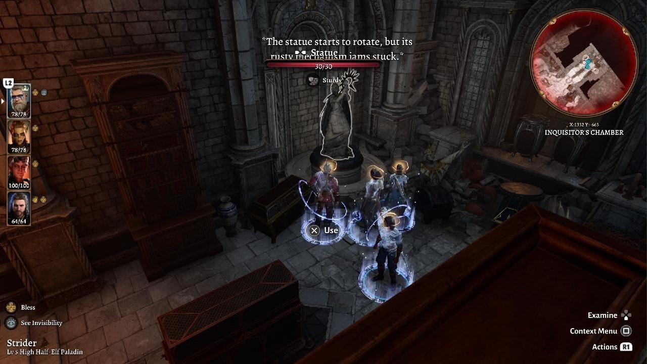 Baldur's Gate 3 #50 - Blood of Lathander - Secret Chamber - Statues ...