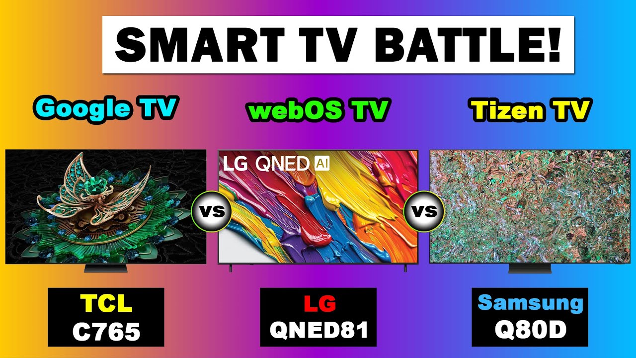 TCL vs LG vs Samsung TV 2025 – Which is the best smart TV? - YouTube