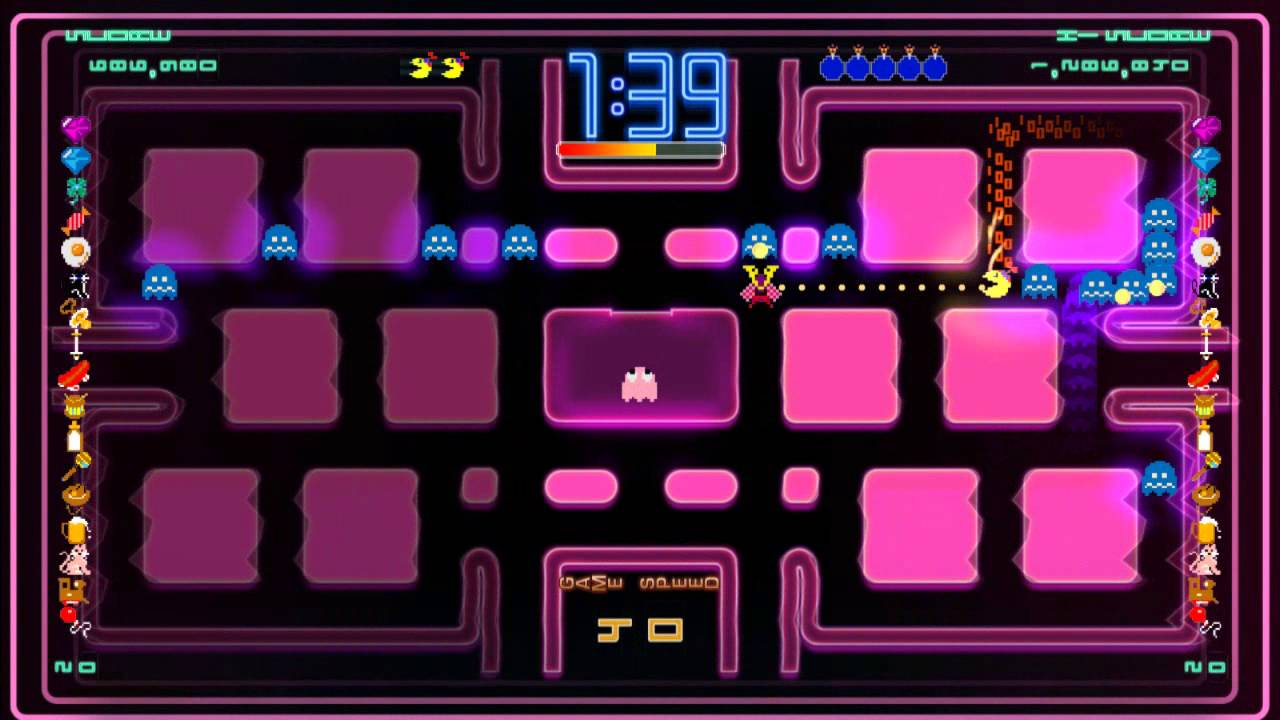 PAC MAN CE DX+ Junior Pac man Classic Skin - YouTube