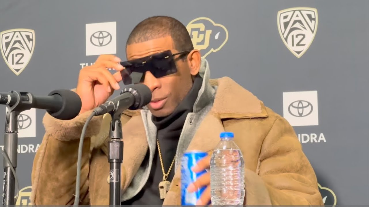 COACH PRIME SPEAKS ON CHALLENGES COACHING 1st GAME WITHOUT SHEDURE ...