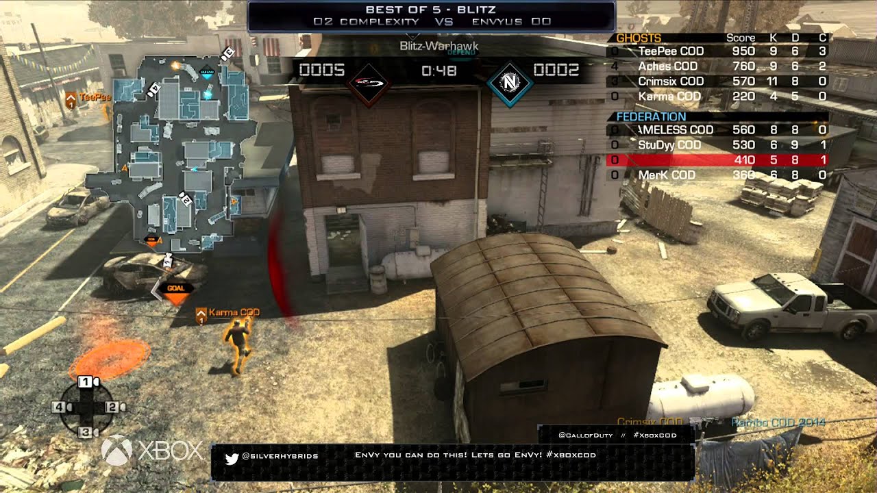 Complexity vs EnvyUS - Game 3 - Finals - CoD Championships 2014 - YouTube
