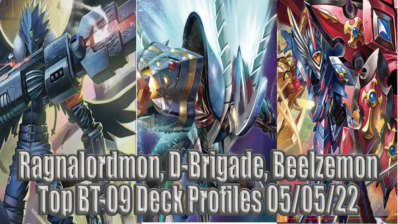 Ragnalordmon, D-Brigade, Beelzemon | Top Decks | X-Record Digimon Card ...