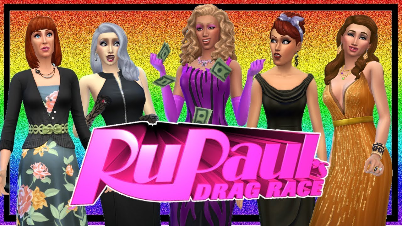 Rupaul's Drag Race Sims 4 CAS - YouTube