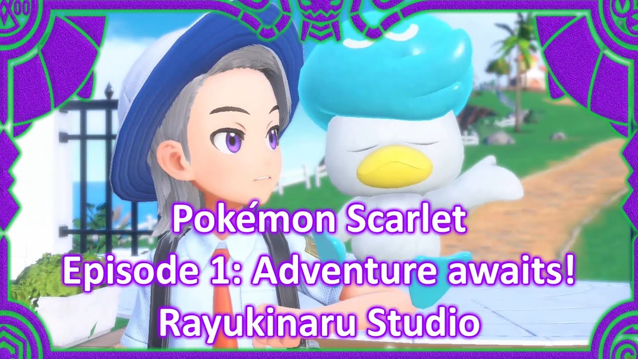 Pokemon Scarlet Episode 1: Adventure Awaits! (Gameplay) - YouTube