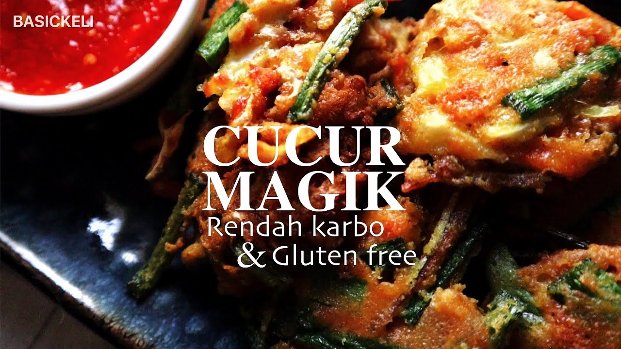Resepi CUCUR sayur ikan bilis MAGIK (Rendah Karbo & Gluten-free) - YouTube