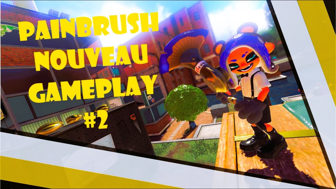 Painbrush Nouveau Gameplay #2 - Splatoon 3 | Anarchy Battle (CB) - YouTube