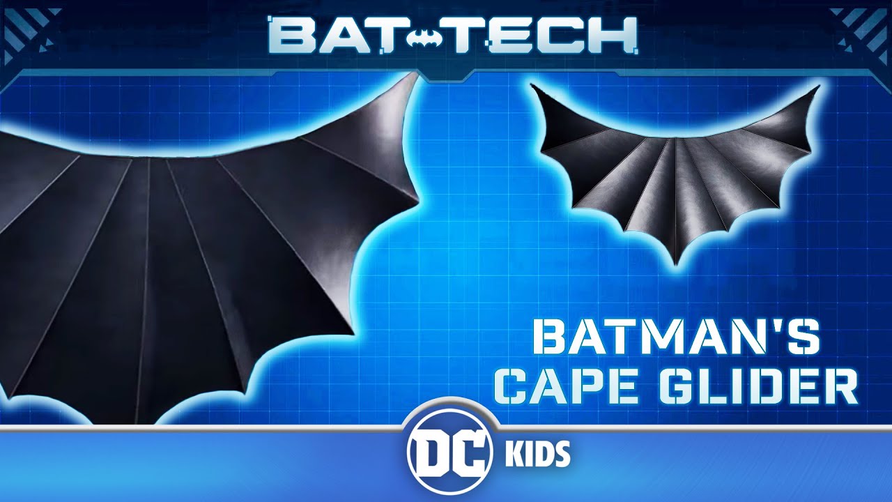 Batcomputer Archives | Batman's Cape Glider | @dckids - YouTube