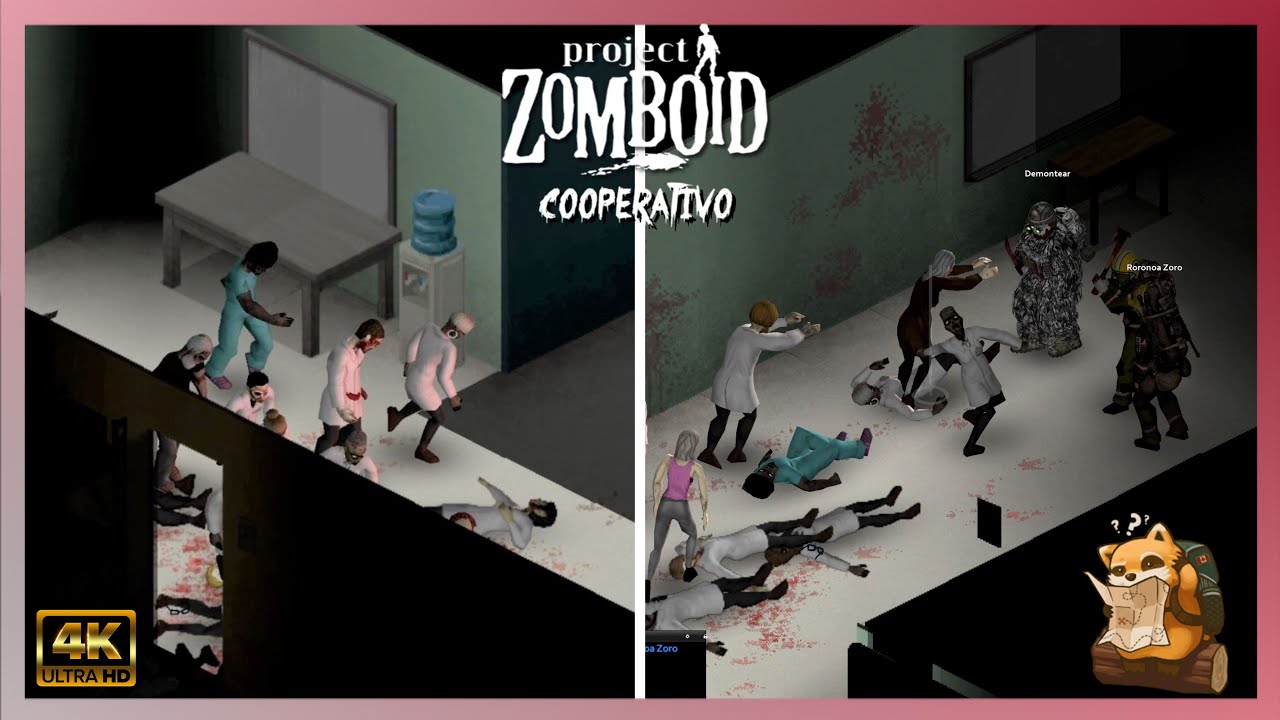PROJECT ZOMBOID/--LLEGAMOS AL HOSPITAL DE LOUSVILLE 🧟🚗--//COOPERATIVO ...