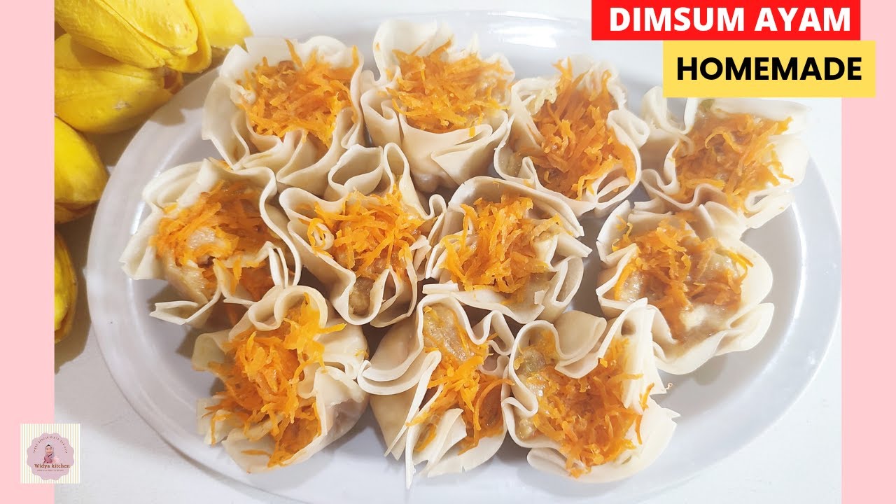 RESEP DIMSUM AYAM WORTEL HOMEMADE ‼️ Resep masakan Simpel Ala ...