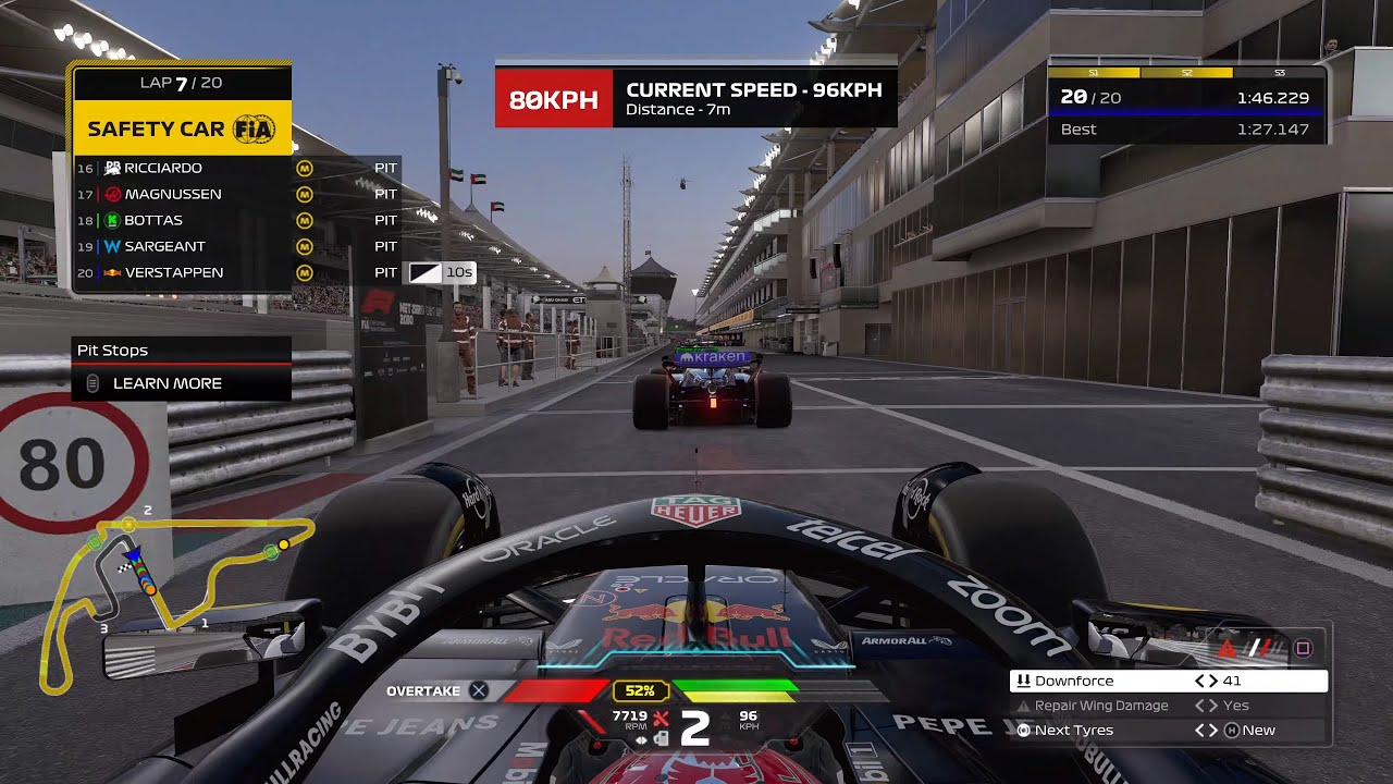 F1 24 | Round 24 | Abu Dhabi | Red Bull Racing RB20 | Verstappen - YouTube