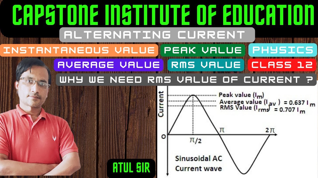 Why we need RMS Value | Alternating Current | Class 12 | Physics ...