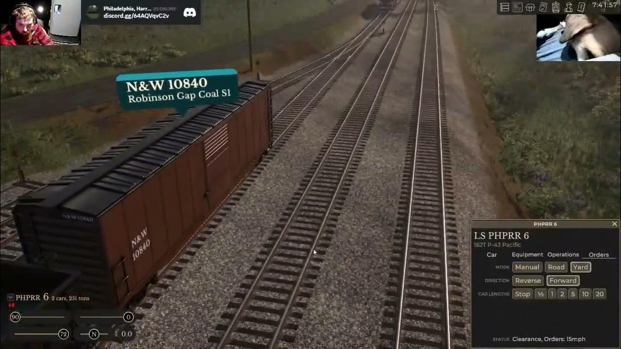 Running passenger and Freight Shortline Operations in Railroader - YouTube