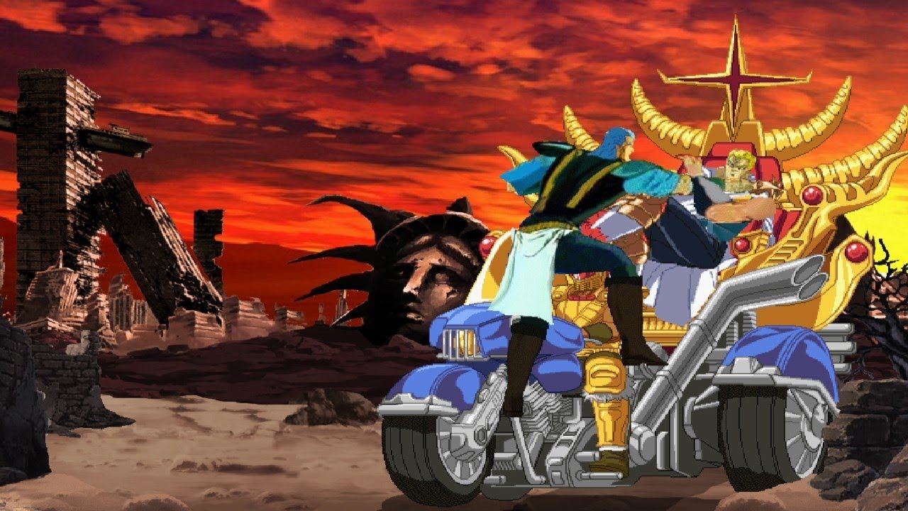 Hokuto No Ken LST V5: Anime-Manga Fight - Shu VS Souther CPU VS CPU ...