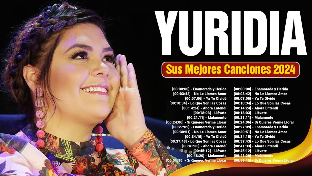 YURIDIA 2025 ~ GRANDES ÉXITOS MIX 2025 ~ CANCIONES DE YURIDIA ~ LO ...