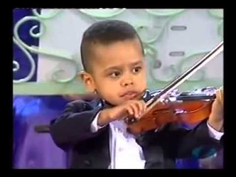 Best 3 year old violinist, Akim Camara - YouTube